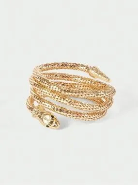 Anthropologie | Jewelry | Snake Coil Wrap Necklace M878 | Poshmark